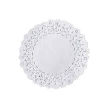 The Baker Celebrations 100 Count White Round Paper Lace Doilies - Combo ...