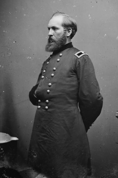 Print: Gen. James Garfield, circa 1855 - Walmart.com