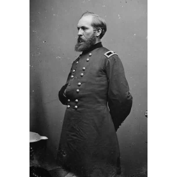 Print: Gen. James Garfield, circa 1855 - Walmart.com