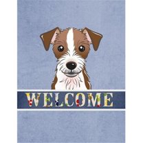 Jack Russell Terrier Flag Canvas House Size - Walmart.com