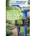 50FT Automatic Drip Irrigation Kits with Garden Timer, Garden Watering ...