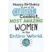 RSVP 3 Women with Blue Muffs on Hands Funny / Humorous Feminine ...