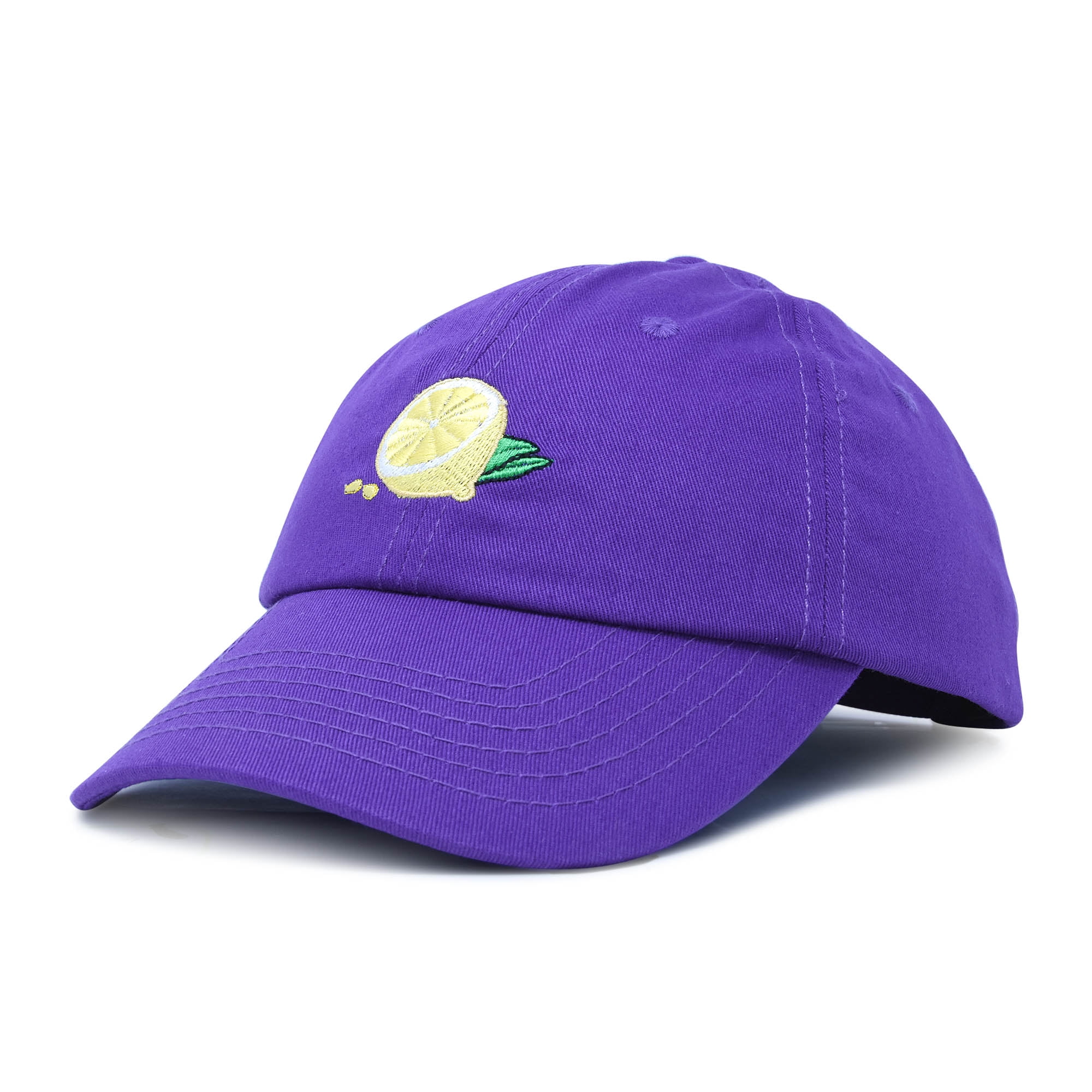 DALIX Lemon Hat Baseball Cap in Purple - Walmart.com