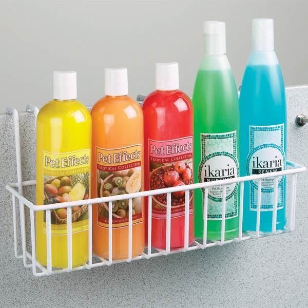 Shampoo Rack Hanging Wire Basket Professional Groomer Stylist Barber ...