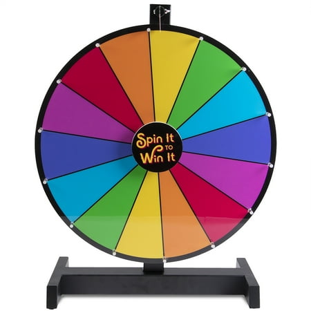Spin it to Win It, 18" Color Wheel | Customizable Dry Erase Spinning ...