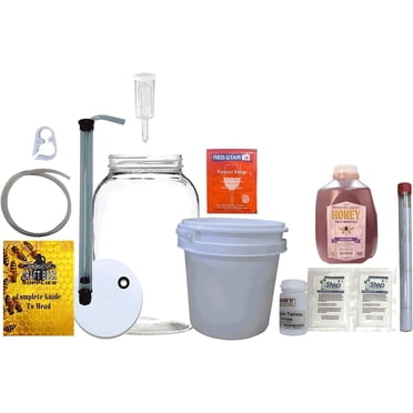 Must Bee Company Mead Making Kit- Make 1 Gallon of Delicious Orange ...
