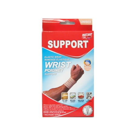 Instant Aid By Purest Elastic Wrap Wrist Support (Pack of 3) 312963 ...