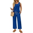 AzureSilk Two Piece Sets for Women Summer Spring Outfits Tank Square ...