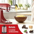 Stainless Steel Slicer Shredder Attachment for KitchenAid Stand Mixer ...