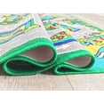 Kids Car Road Rugs Harbor Map Play mat for Classroom/Baby Room Non-Slip ...