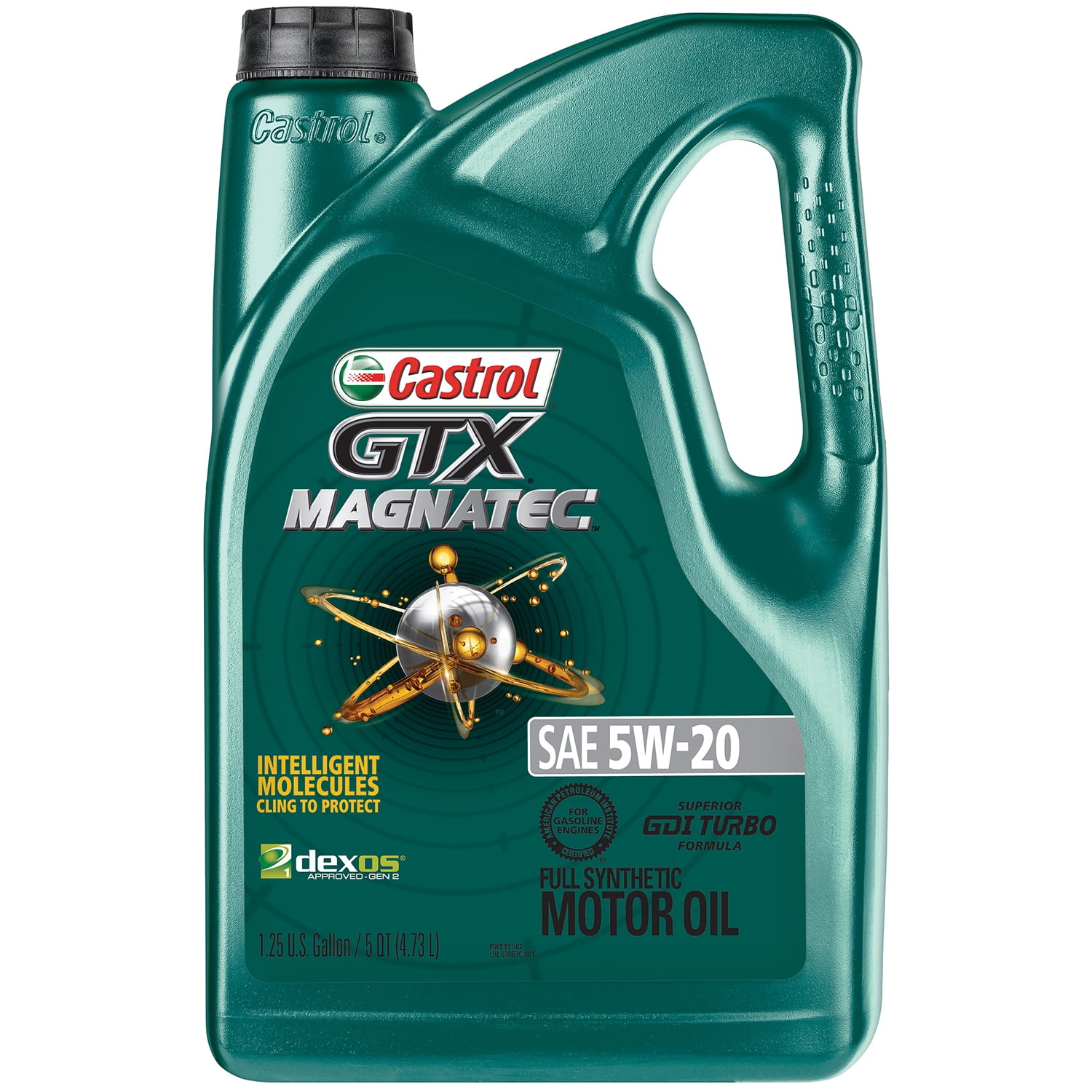 Castrol GTX MAGNATEC 5W-20 Full Synthetic Motor Oil, 5 Quarts - Walmart ... Castrol GTX MAGNATEC 5W-20 Full Synthetic Motor Oil, 5 Quarts - Walmart ...