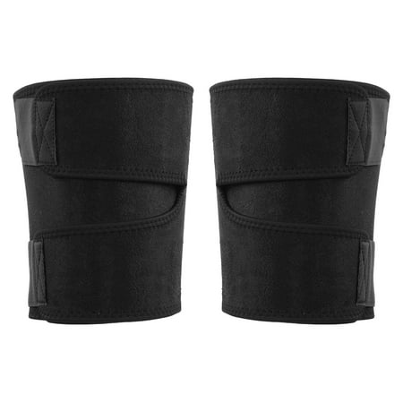Quadriceps Support Thigh Wraps, Adjustable Thigh Brace Support 1 Pair ...