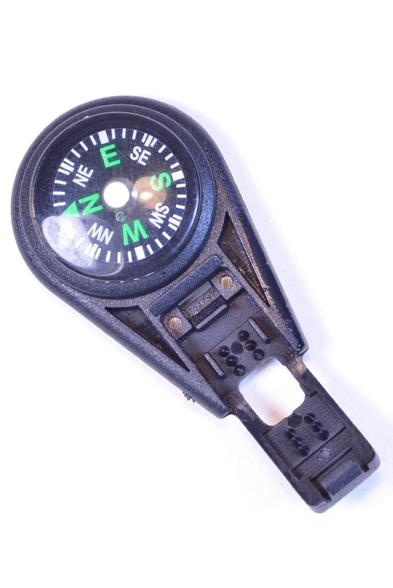 Compass Zipper Pulls for Paracord - 10 Pack - Plastic Snap Clips for ...