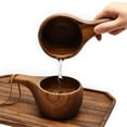 210ML Finland Kuksa Portable Coffee Mugs Handmade Milk Cup With ...