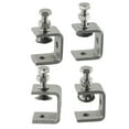 Homena 4X Stainless Steel C Clamps For Mounting U Clamps Small Desk ...
