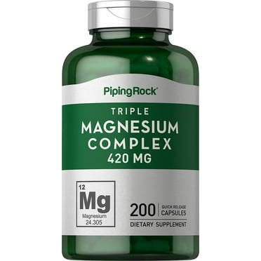 Toplux Magnesium Complex for Muscle Recovery, Elemental Magnesium ...
