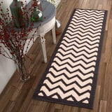 Well Woven Dulcet Chevron Modern Area Rug, Black - Walmart.com