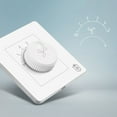 ZUARFY Variable Speed Wall Control Speed Adjuster for Ceiling Fan, Dial ...