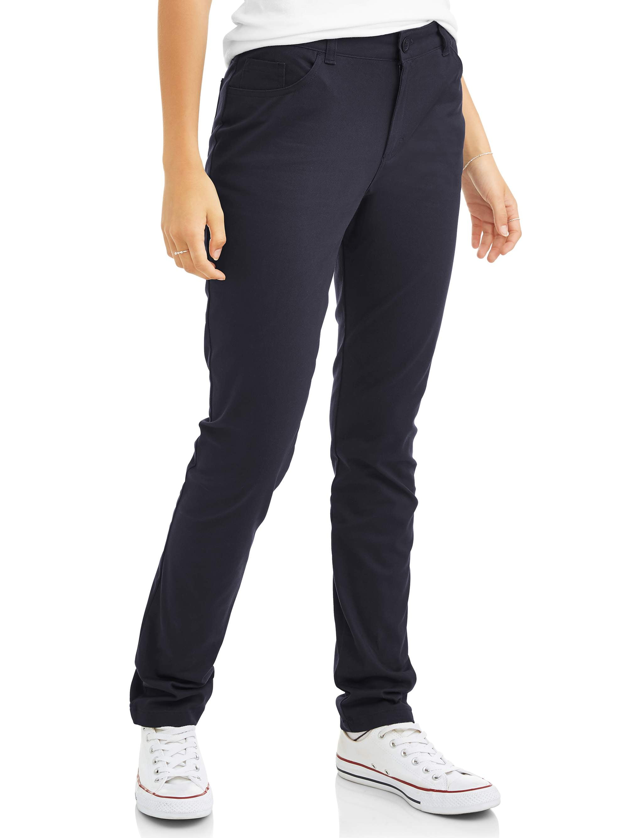 Real School Uniforms - Real School Juniors' 5-Pocket Stretch Skinny ...