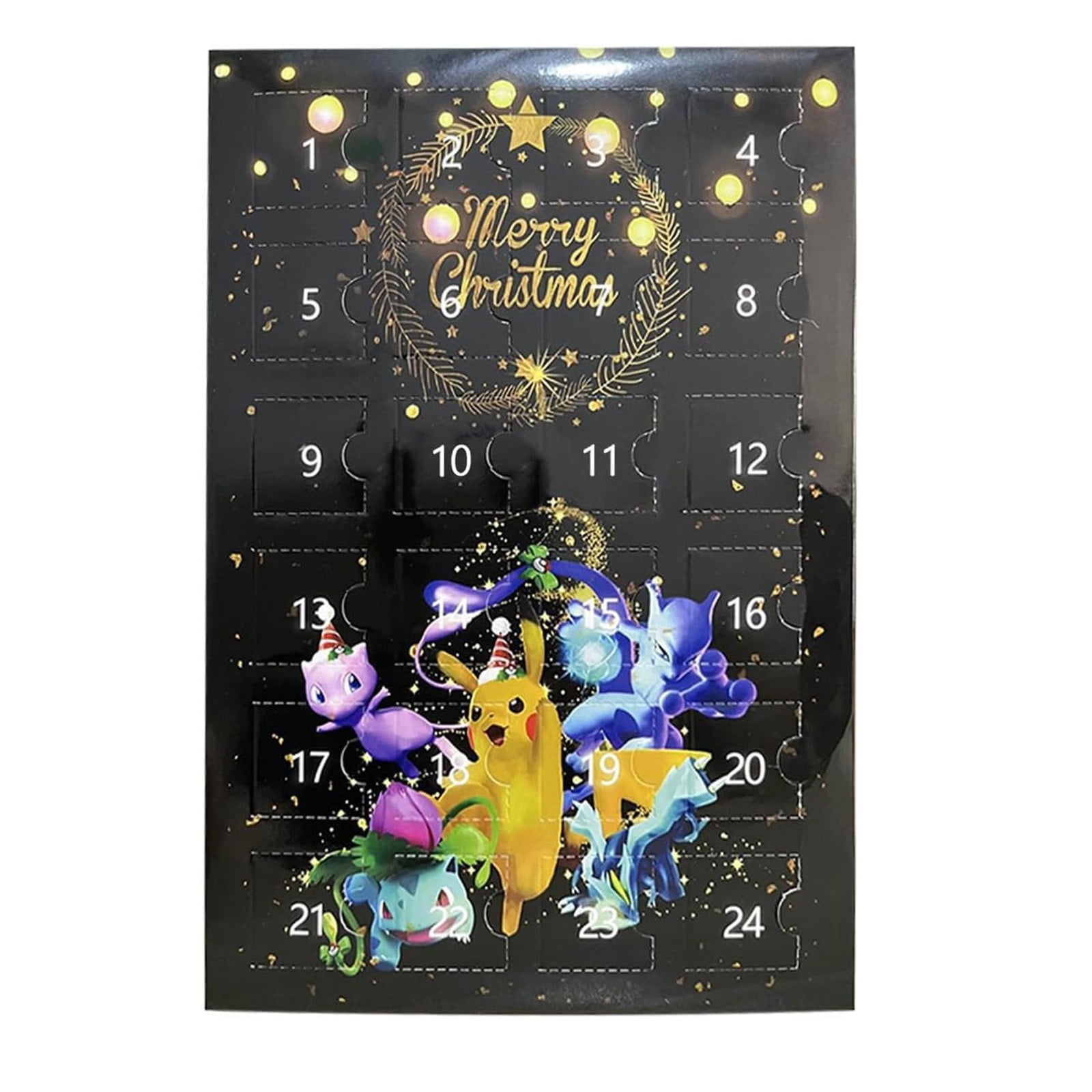 Christmas Advent Calendar 2024 Kawaii Cute Cartoon Advent Calendar ...
