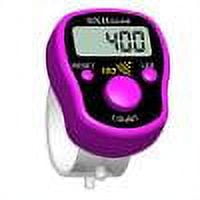 Mini marcador de puntada Contador de dedos de fila LCD Herramientas ...