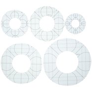 PlumEasy Patterns Ruler Half Hexie - Walmart.com