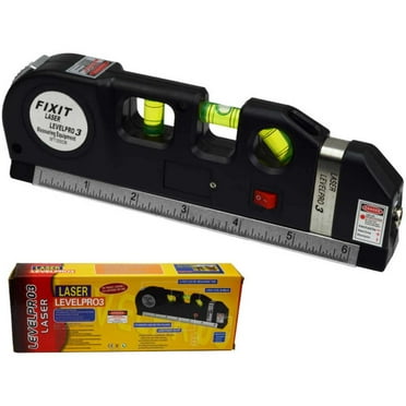 KARTCITY Digital Distance Laser Level Spirit Level Meter PrO3 Leveller Black 2 Line Measuring ...