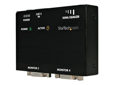StarTech.com VGA over CAT5 Remote Receiver - VGA Receiver for Line of ...