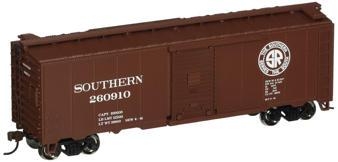 Bachmann Trains Southern (Look Ahead Look South) 40' Box Car-Ho Scale ...