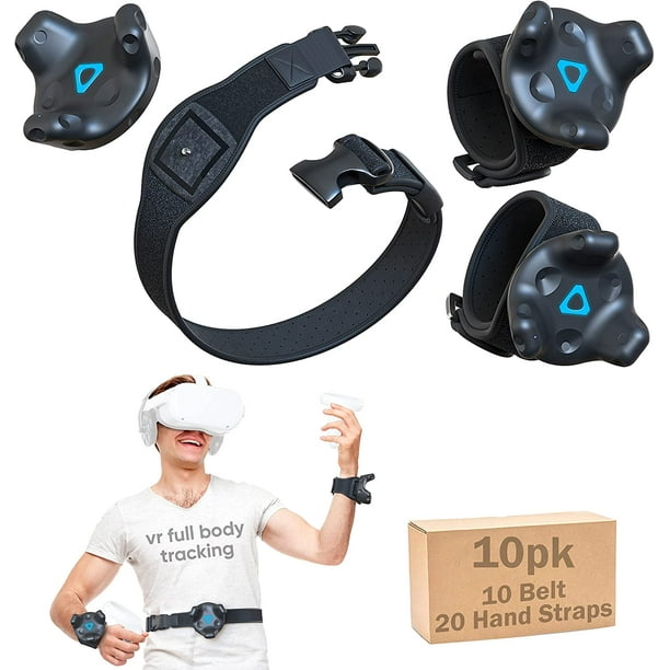 Skywin 10Pack VR Tracker Belt and Tracker Strap Bundle for HTC Vive ...