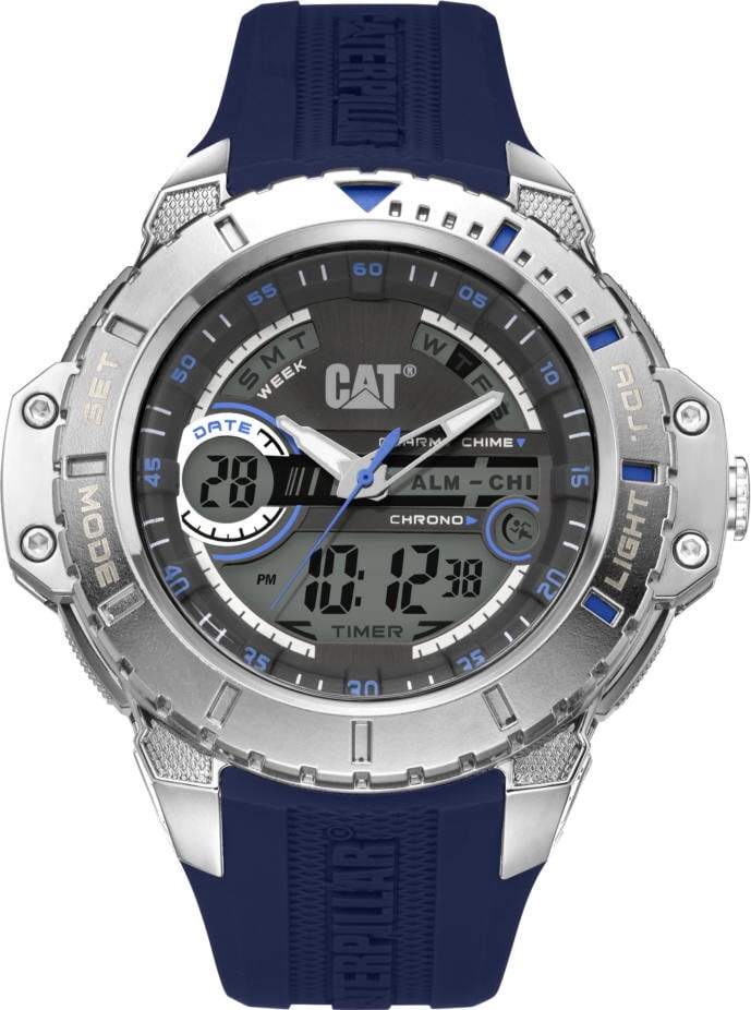 Men's CAT Caterpillar Digital Analog Chronograph Sports Watch ...
