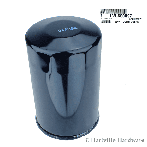 John Deere Original Equipment Oil Filter #LVU800097 - Walmart.com