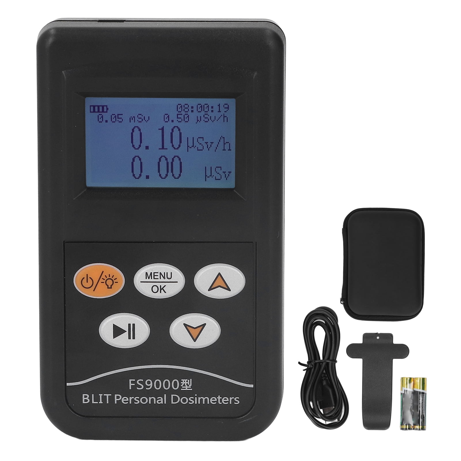 Uadme Contador Geiger, Detector De Radiación Nuclear con Pantalla En ...