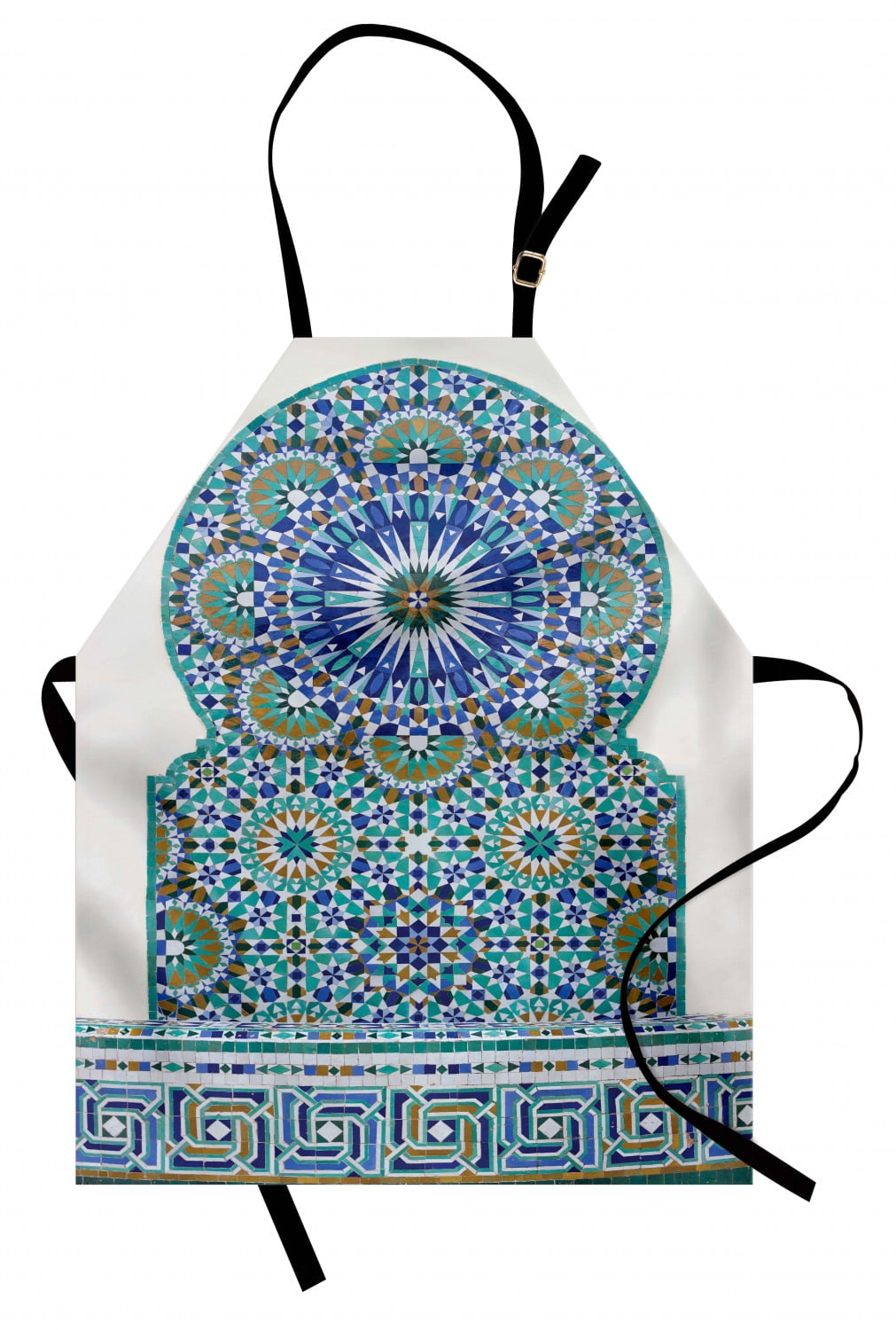 Moroccan Apron Ceramic Tile Antique East Pattern Heritage Architecture ...