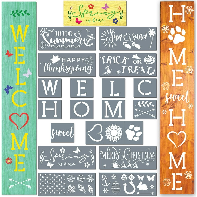 Paint Stencils For Walls Letters - Wall Design Ideas