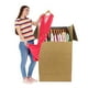 UBoxes Shorty Wardrobe Moving Box (1 Piece) 20" x 20" x 34" - Walmart.com