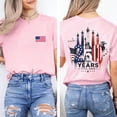 America 250 Years T-Shirt, 1776-2026 Fighter Jets Back Print Tee, We ...