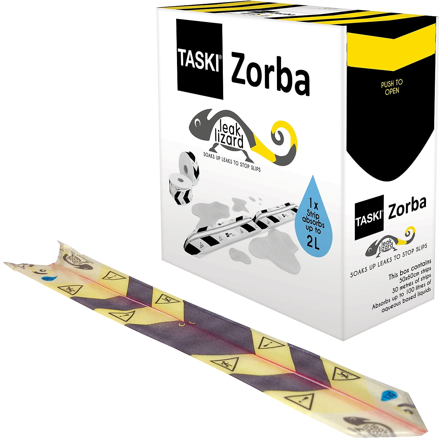 TASKI Zorba Leak Lizard Absorbent Strip 23.6 Strips D7523269 - Walmart.com