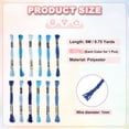 12 Skeins Embroidery Floss Polyester Embroidery Threads Bracelets ...