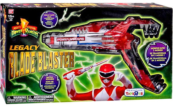 Power Rangers Legacy Series Legacy Blade Blaster - Walmart.com