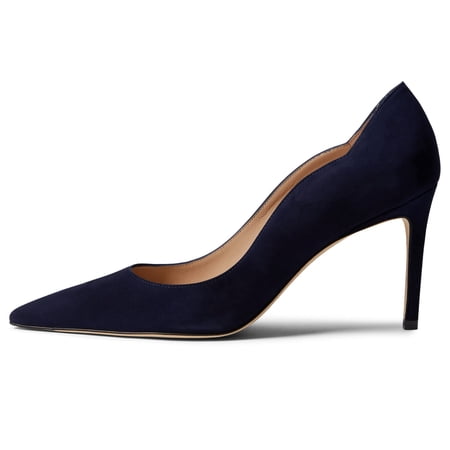 Stuart Weitzman Stuart 85 Scallop Pump Nice Blue 10 B | Walmart Canada