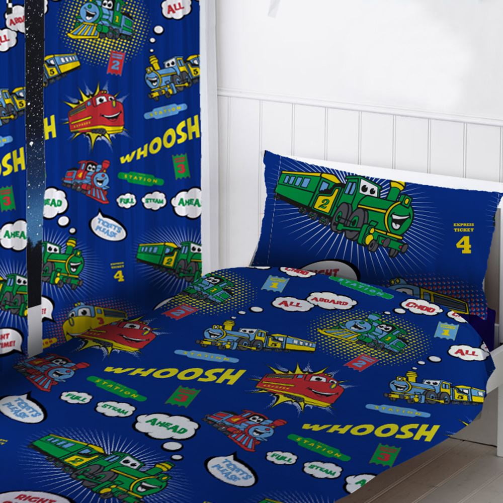 Train Patterned Curtains (Pair) | Walmart Canada