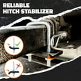 "Mockins Anti-Rattle Hitch Mount Cargo Carrier Stabilizer | 1.25"" - 2 ...