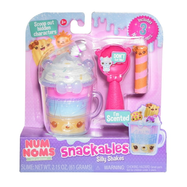 Num noms snackables scented silly shakes - cotton candy - Walmart.com
