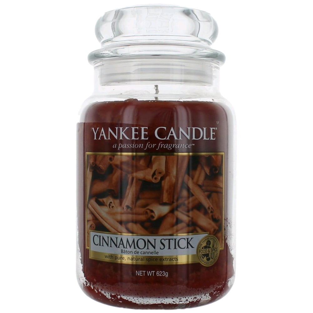 Yankee Candle Scented 22 oz Large Jar Candle - Cinnamon Stick - Walmart ...