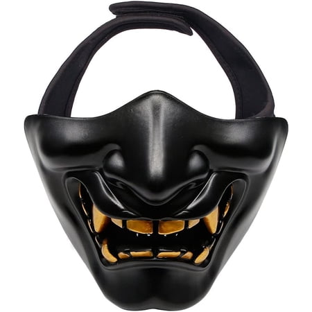 Half Face Mask - Lower Face Protective Mask for Airsoft/Paintball/BB ...