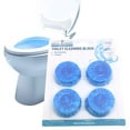 Blue Toilet Bowl Cleaner 4 Tablets - Walmart.com