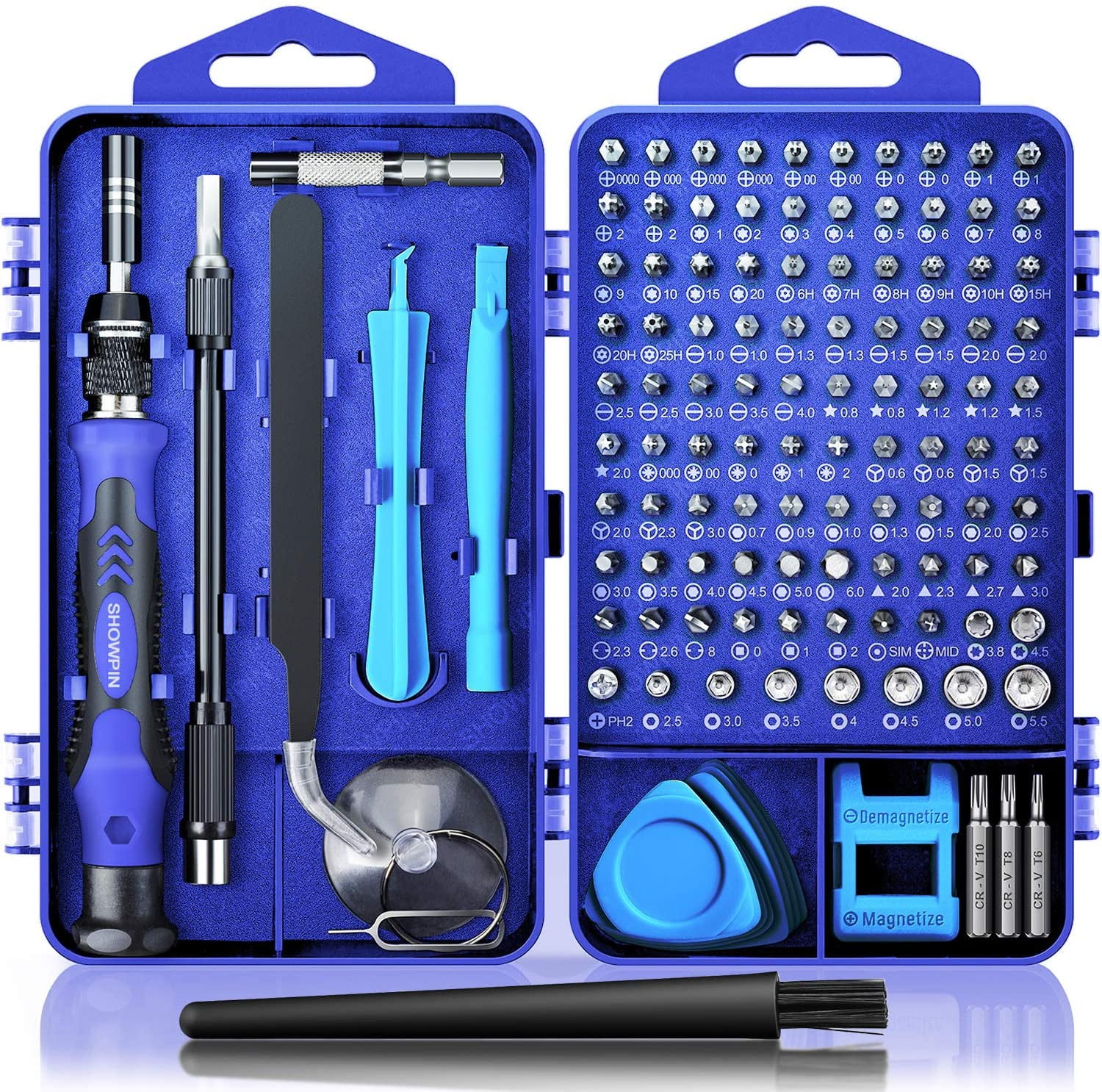 Computer Repair Kit, 122 in 1 Magnetic Laptop Screwdriver Kit ...
