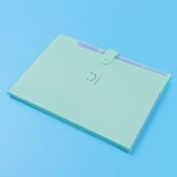 Creative Candy Color Expanding File Folders 5 Pockets Plastic Container ...