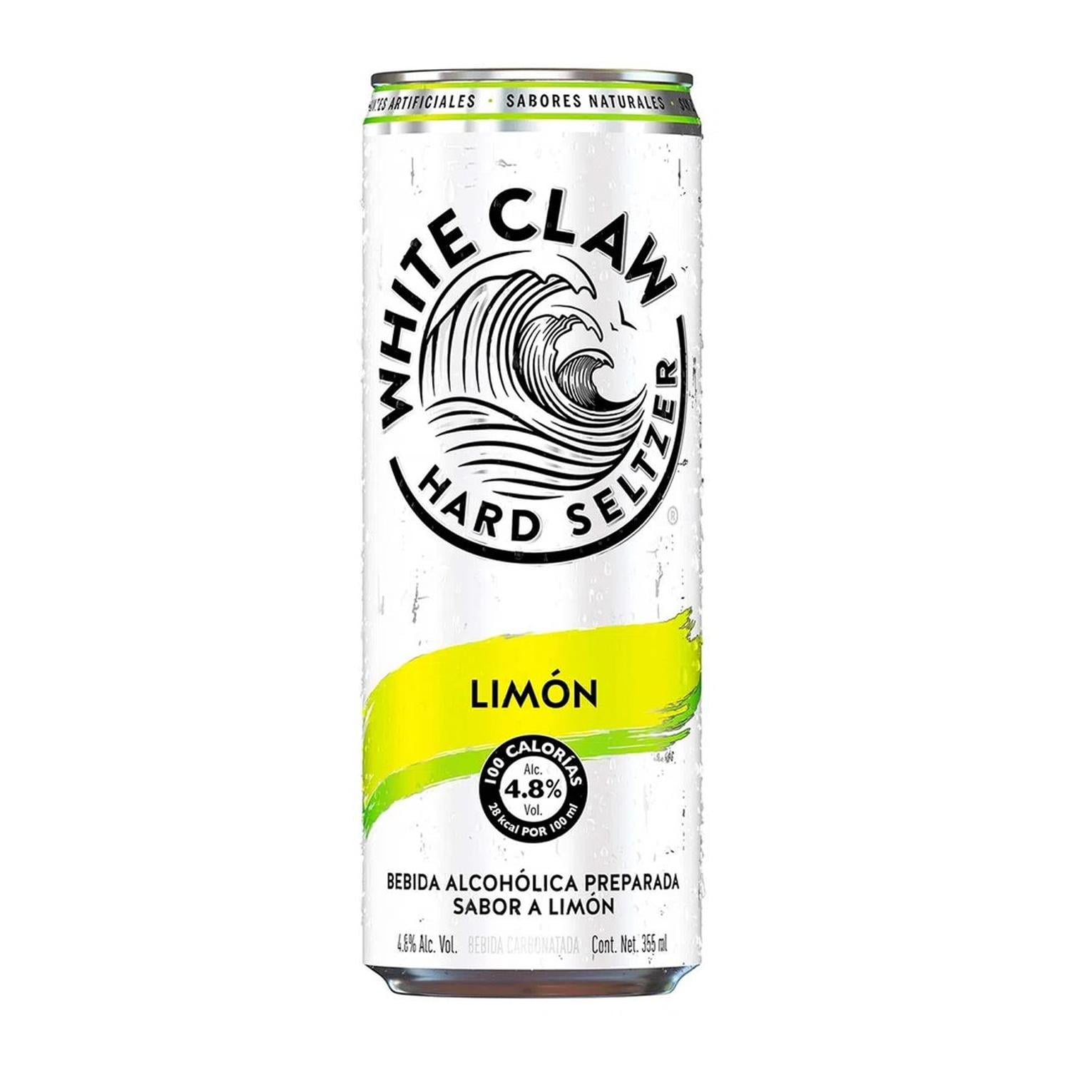 Pack de 12 Hard Seltzer White Claw Limón Lata 355 ml White Claw Limón ...
